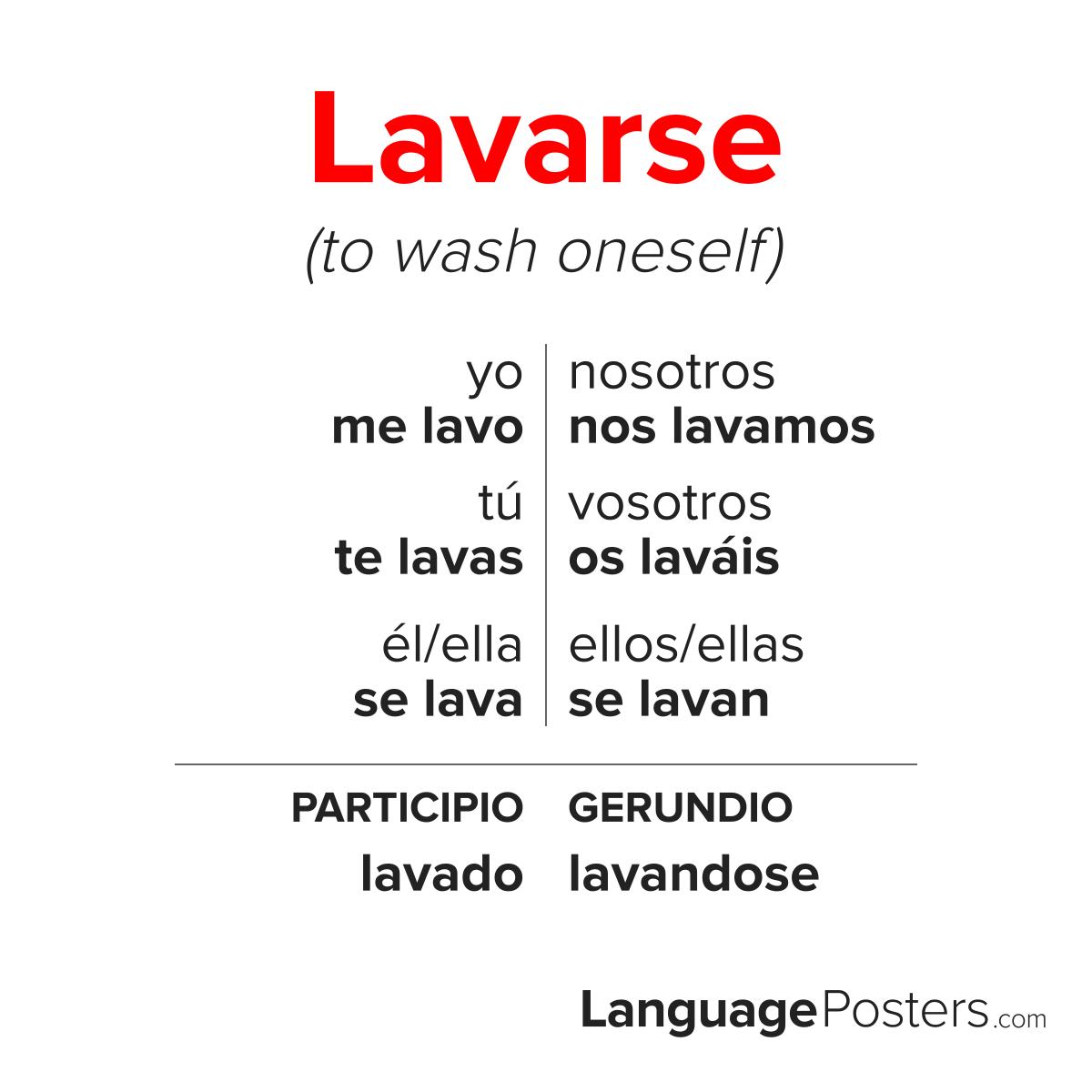 Lavarse